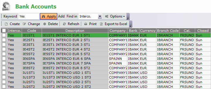 Creating Intercompany Relationships